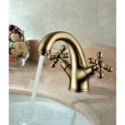 【Смеситель для раковина Gappo G1089-4 бронза】купить по цене 8 060 руб. в